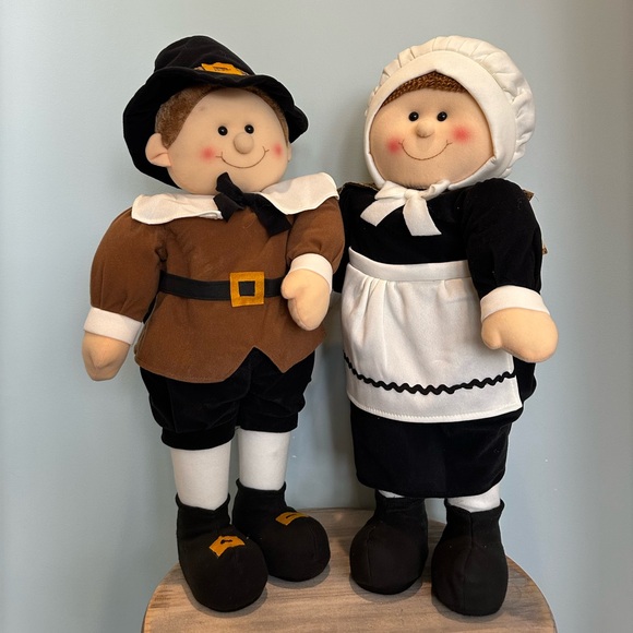 Holiday | Prima Creations Pilgrim Thanksgiving Holiday Plush Stand ...